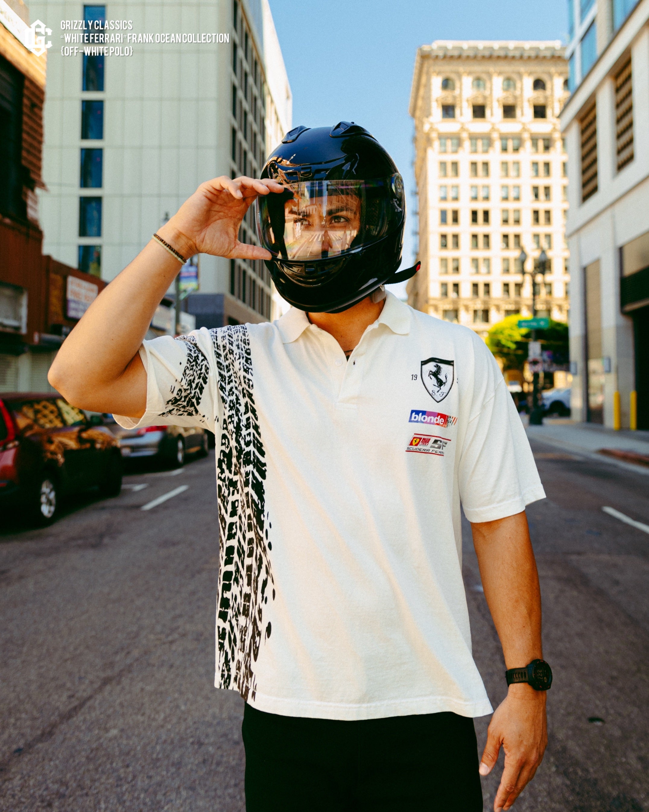 "White Ferrari" Frank Ocean Polo – Grizzly Customz